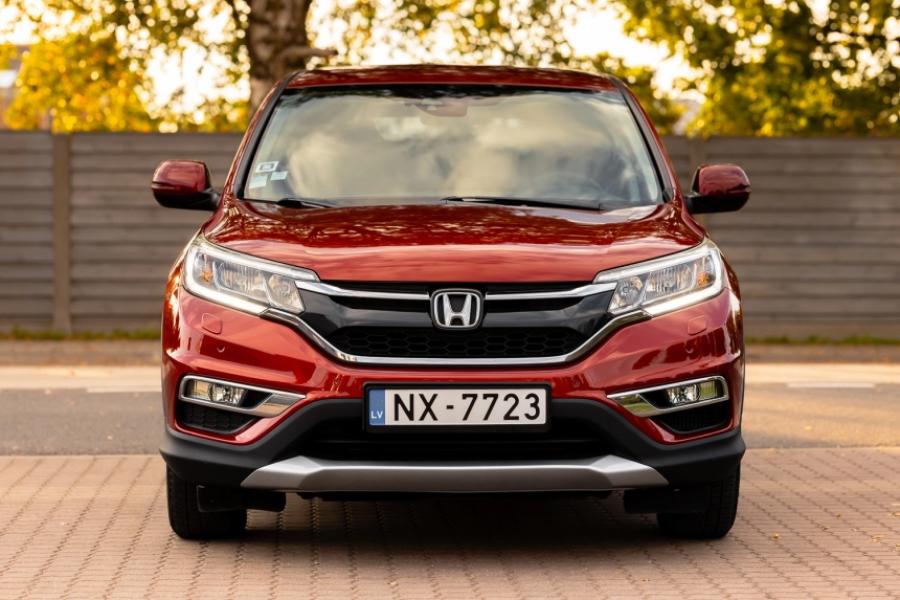 Sarkans Honda CR-V 2015 Rīga, ar dzinēja tilpumu 1.60 L un nobraukumu 179 tūkst. km par 11990 €, foto 5 vietnē AUTOMOTO.COM.LV
