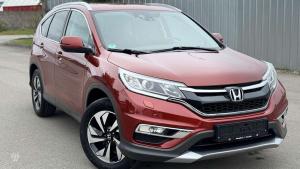 Red Honda CR-V 2015 in Telschi, with an engine capacity of 1.60 L and mileage of 207 thousand km for 12800 €, photo  on AUTOMOTO.COM.LV