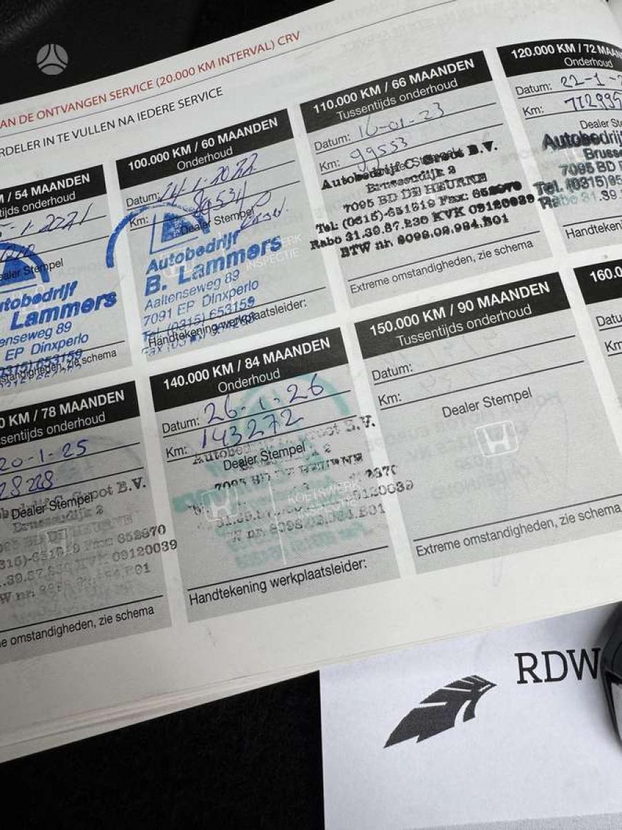 Red Honda CR-V 2015 in Alytus, with an engine capacity of 1.60 L and mileage of 149 thousand km for 11950 €, photo 35 on AUTOMOTO.COM.LV