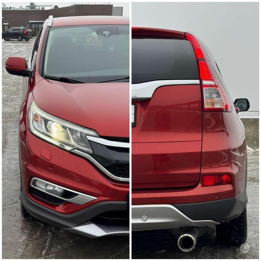 Sarkans Honda CR-V 2016 Viļņa, ar dzinēja tilpumu 1.60 L un nobraukumu 156 tūkst. km par 13500 €, foto 11 vietnē AUTOMOTO.COM.LV