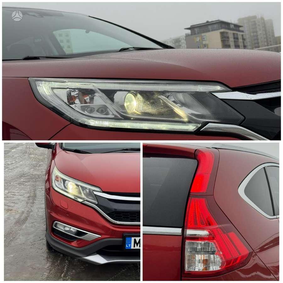 Sarkans Honda CR-V 2016 Viļņa, ar dzinēja tilpumu 1.60 L un nobraukumu 156 tūkst. km par 13500 €, foto 22 vietnē AUTOMOTO.COM.LV