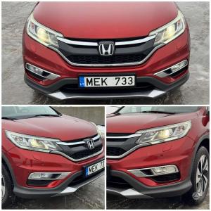 Sarkans Honda CR-V 2016 Viļņa, ar dzinēja tilpumu 1.60 L un nobraukumu 156 tūkst. km par 13500 €, foto 25 vietnē AUTOMOTO.COM.LV