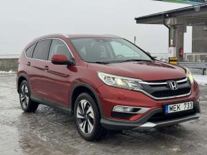 Sarkans Honda CR-V 2016 Viļņa, ar dzinēja tilpumu 1.60 L un nobraukumu 156 tūkst. km par 13500 €, foto 6 vietnē AUTOMOTO.COM.LV