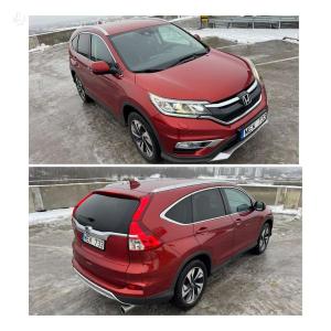 Sarkans Honda CR-V 2016 Viļņa, ar dzinēja tilpumu 1.60 L un nobraukumu 156 tūkst. km par 13500 €, foto 8 vietnē AUTOMOTO.COM.LV