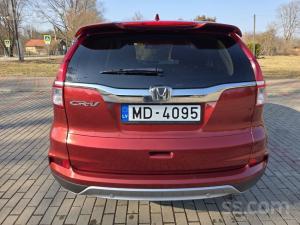 Sarkans Honda CR-V 2016 Ogre, ar dzinēja tilpumu 2.00 L un nobraukumu 239 tūkst. km par 14500 €, foto 5 vietnē AUTOMOTO.COM.LV