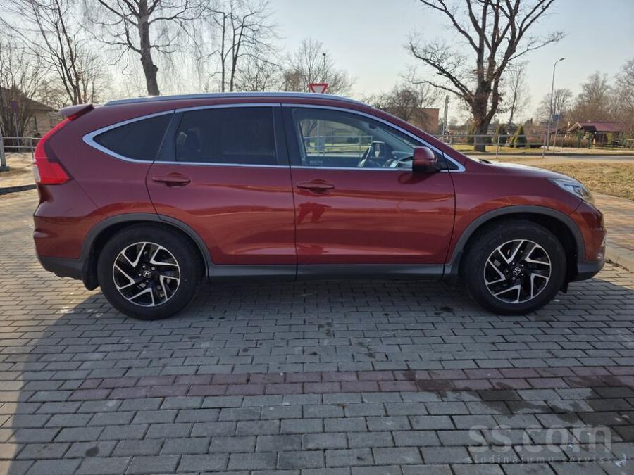 Sarkans Honda CR-V 2016 Ogre, ar dzinēja tilpumu 2.00 L un nobraukumu 239 tūkst. km par 14500 €, foto 6 vietnē AUTOMOTO.COM.LV