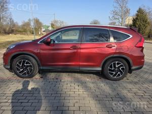 Sarkans Honda CR-V 2016 Ogre, ar dzinēja tilpumu 2.00 L un nobraukumu 239 tūkst. km par 14500 €, foto 7 vietnē AUTOMOTO.COM.LV