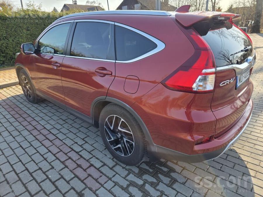 Sarkans Honda CR-V 2016 Ogre, ar dzinēja tilpumu 2.00 L un nobraukumu 239 tūkst. km par 14500 €, foto 8 vietnē AUTOMOTO.COM.LV