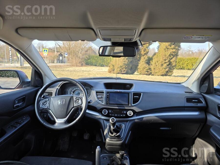 Sarkans Honda CR-V 2016 Ogre, ar dzinēja tilpumu 2.00 L un nobraukumu 239 tūkst. km par 14500 €, foto 13 vietnē AUTOMOTO.COM.LV