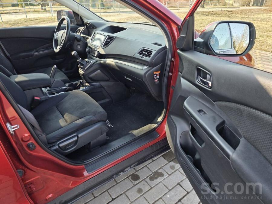 Sarkans Honda CR-V 2016 Ogre, ar dzinēja tilpumu 2.00 L un nobraukumu 239 tūkst. km par 14500 €, foto 14 vietnē AUTOMOTO.COM.LV
