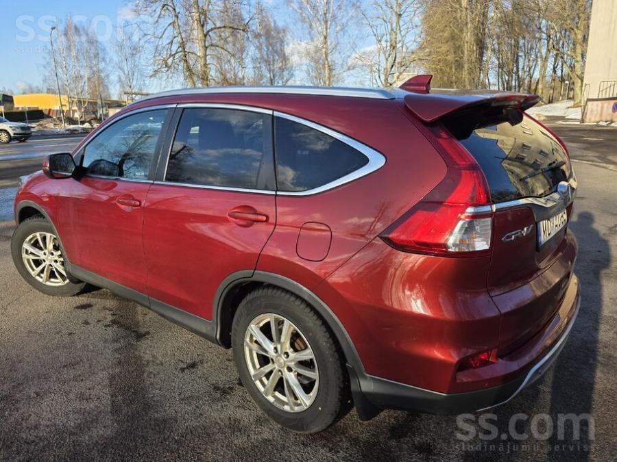 Sarkans Honda CR-V 2016 Ogre, ar dzinēja tilpumu 2.00 L un nobraukumu 239 tūkst. km par 14500 €, foto 26 vietnē AUTOMOTO.COM.LV