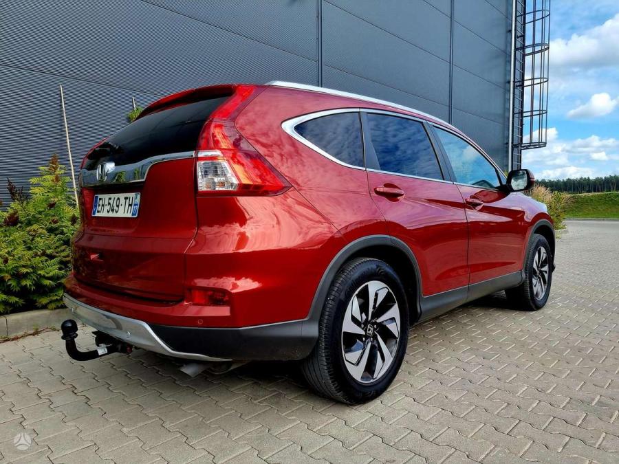 Sarkans Honda CR-V 2016 Viļņa, ar dzinēja tilpumu 1.60 L un nobraukumu 230 tūkst. km par 13800 €, foto 9 vietnē AUTOMOTO.COM.LV