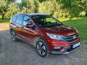 Sarkans Honda CR-V 2016 Limbaži, ar dzinēja tilpumu 1.60 L un nobraukumu 225 tūkst. km par 11500 €, foto 3 vietnē AUTOMOTO.COM.LV
