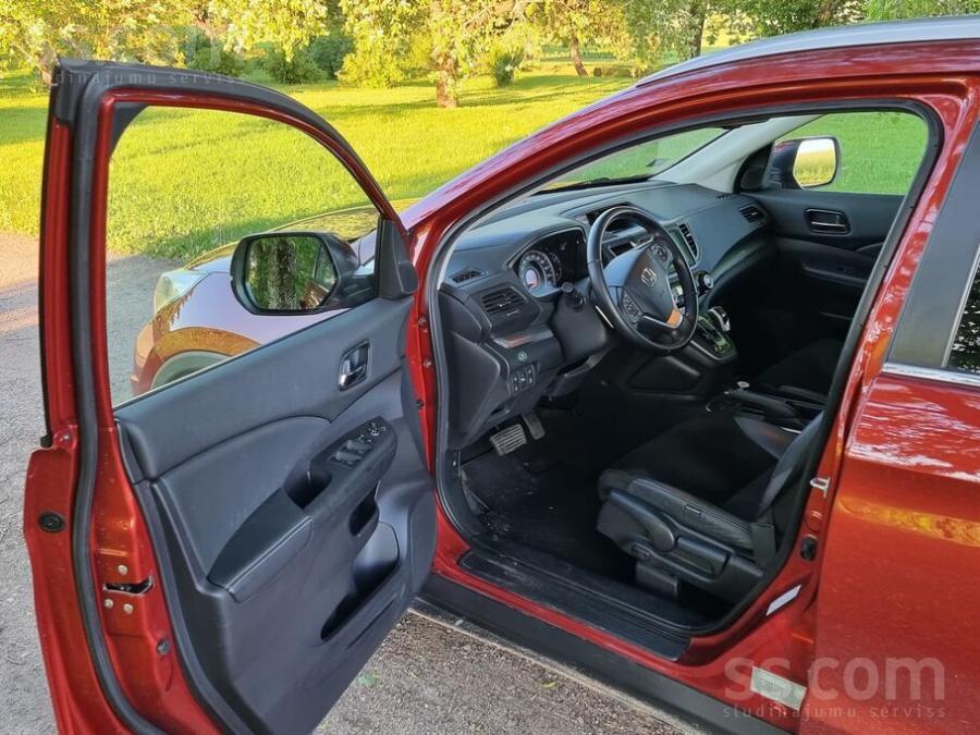 Sarkans Honda CR-V 2016 Limbaži, ar dzinēja tilpumu 1.60 L un nobraukumu 225 tūkst. km par 11500 €, foto 4 vietnē AUTOMOTO.COM.LV