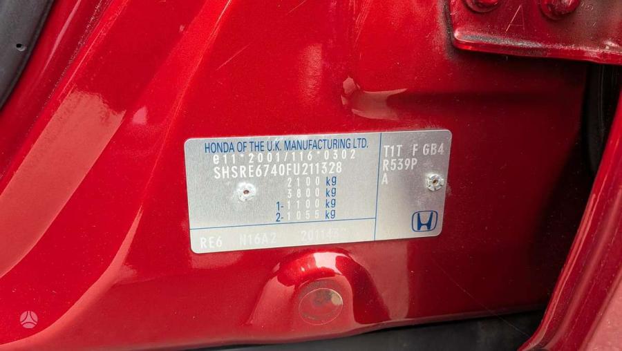 Red Honda CR-V 2016 in Klaipeda, with an engine capacity of 1.60 L and mileage of 240 thousand km for 10900 €, photo 19 on AUTOMOTO.COM.LV