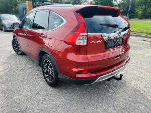 Sarkans Honda CR-V 2016 Alīta, ar dzinēja tilpumu 1.60 L un nobraukumu 170 tūkst. km par 12700 €, foto 4 vietnē AUTOMOTO.COM.LV
