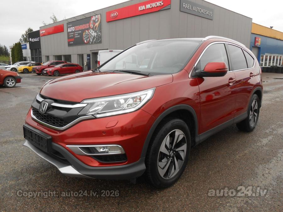 Sarkans Honda CR-V 2017 Viljandi, ar dzinēja tilpumu 1.60 L un nobraukumu 176 tūkst. km par 15990 €, foto 1 vietnē AUTOMOTO.COM.LV
