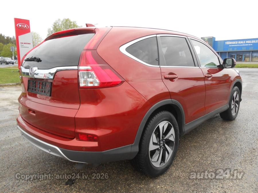 Sarkans Honda CR-V 2017 Viljandi, ar dzinēja tilpumu 1.60 L un nobraukumu 176 tūkst. km par 15990 €, foto 3 vietnē AUTOMOTO.COM.LV