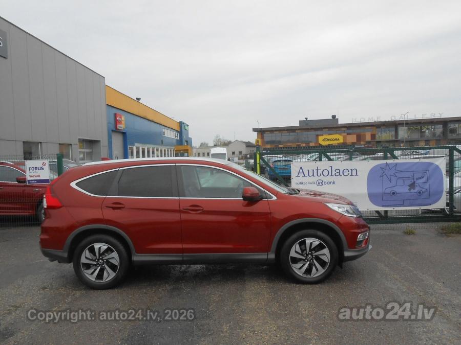 Sarkans Honda CR-V 2017 Viljandi, ar dzinēja tilpumu 1.60 L un nobraukumu 176 tūkst. km par 15990 €, foto 21 vietnē AUTOMOTO.COM.LV