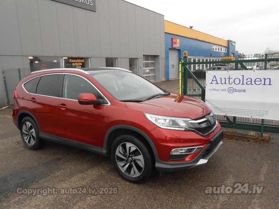 Sarkans Honda CR-V 2017 Viljandi, ar dzinēja tilpumu 1.60 L un nobraukumu 176 tūkst. km par 15990 €, foto 23 vietnē AUTOMOTO.COM.LV