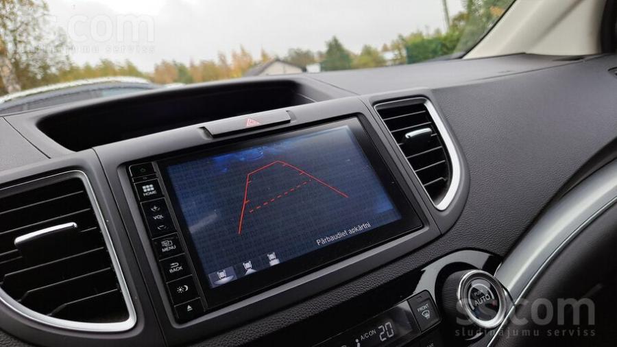Red Honda CR-V 2017 in Jelgava, with an engine capacity of 1.60 L and mileage of 182 thousand km for 12490 €, photo 18 on AUTOMOTO.COM.LV