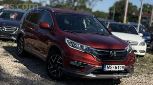 Red Honda CR-V 2017 in Jelgava, with an engine capacity of 1.60 L and mileage of 182 thousand km for 12490 €, photo  on AUTOMOTO.COM.LV