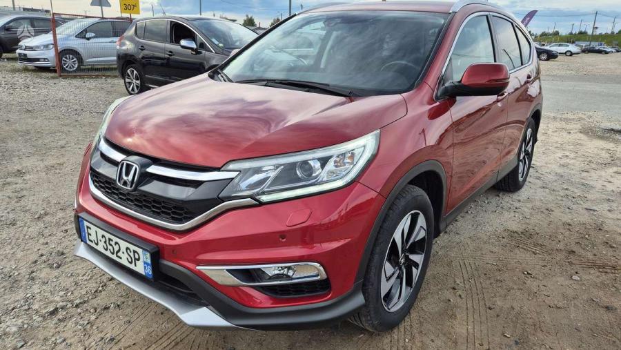 Sarkans Honda CR-V 2017 Viļņa, ar dzinēja tilpumu 1.60 L un nobraukumu 220 tūkst. km par 12199 €, foto 1 vietnē AUTOMOTO.COM.LV