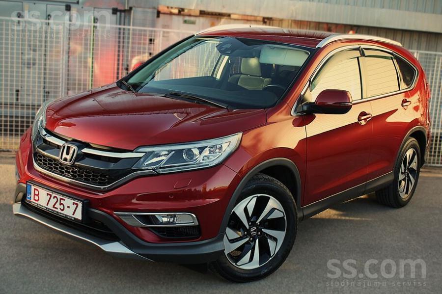 Sarkans Honda CR-V 2017 Rīga, ar dzinēja tilpumu 1.60 L un nobraukumu 0 tūkst. km par 14790 €, foto 1 vietnē AUTOMOTO.COM.LV