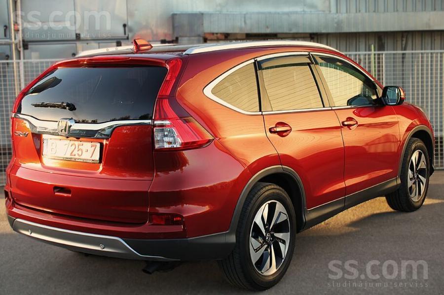 Sarkans Honda CR-V 2017 Rīga, ar dzinēja tilpumu 1.60 L un nobraukumu 0 tūkst. km par 14790 €, foto 7 vietnē AUTOMOTO.COM.LV