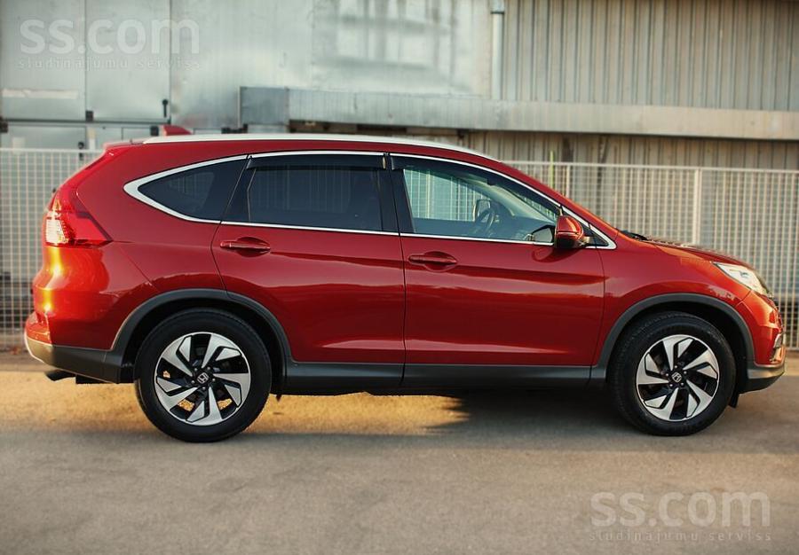 Sarkans Honda CR-V 2017 Rīga, ar dzinēja tilpumu 1.60 L un nobraukumu 0 tūkst. km par 14790 €, foto 8 vietnē AUTOMOTO.COM.LV