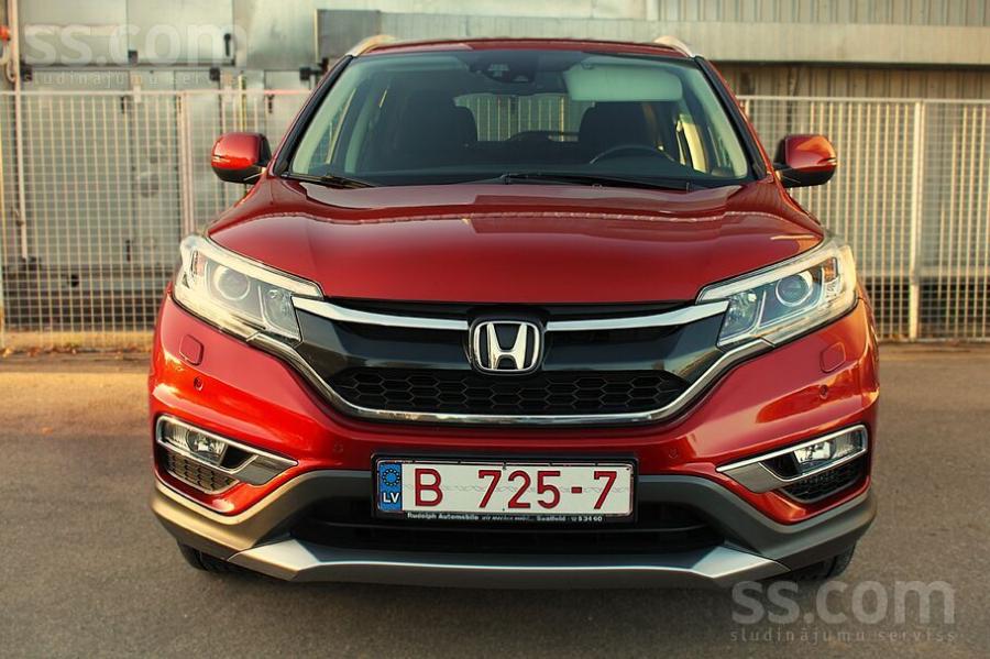 Sarkans Honda CR-V 2017 Rīga, ar dzinēja tilpumu 1.60 L un nobraukumu 0 tūkst. km par 14790 €, foto 14 vietnē AUTOMOTO.COM.LV