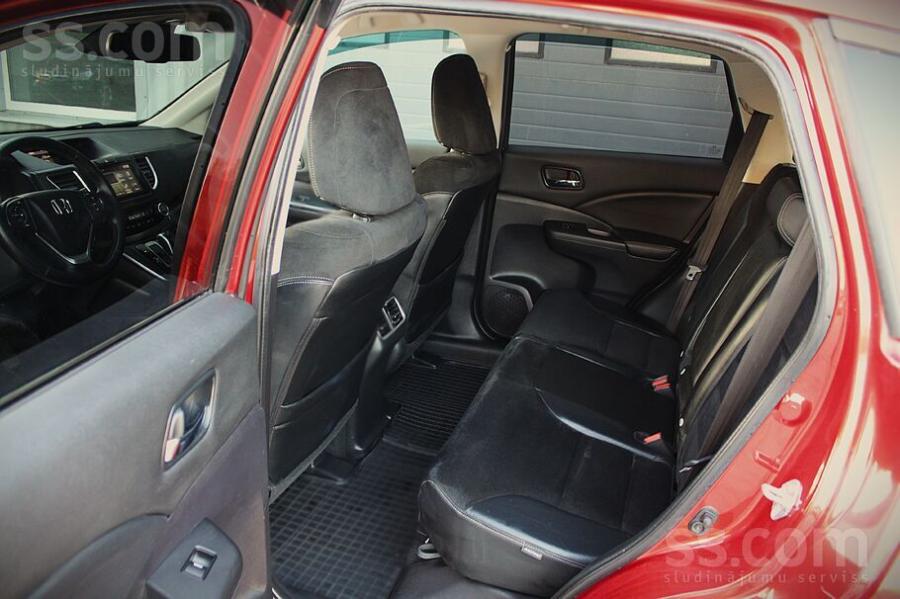 Sarkans Honda CR-V 2017 Rīga, ar dzinēja tilpumu 1.60 L un nobraukumu 0 tūkst. km par 14790 €, foto 22 vietnē AUTOMOTO.COM.LV