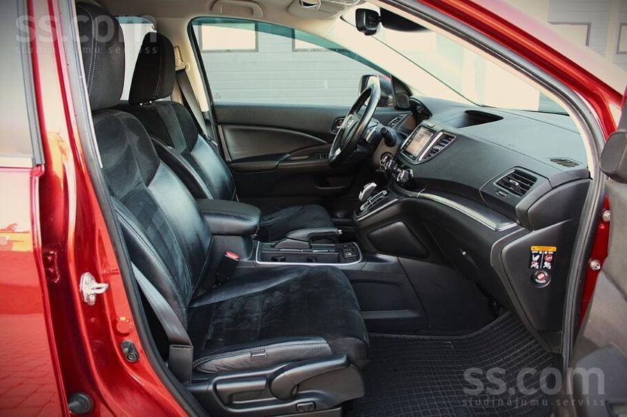 Sarkans Honda CR-V 2017 Rīga, ar dzinēja tilpumu 1.60 L un nobraukumu 0 tūkst. km par 14790 €, foto 26 vietnē AUTOMOTO.COM.LV