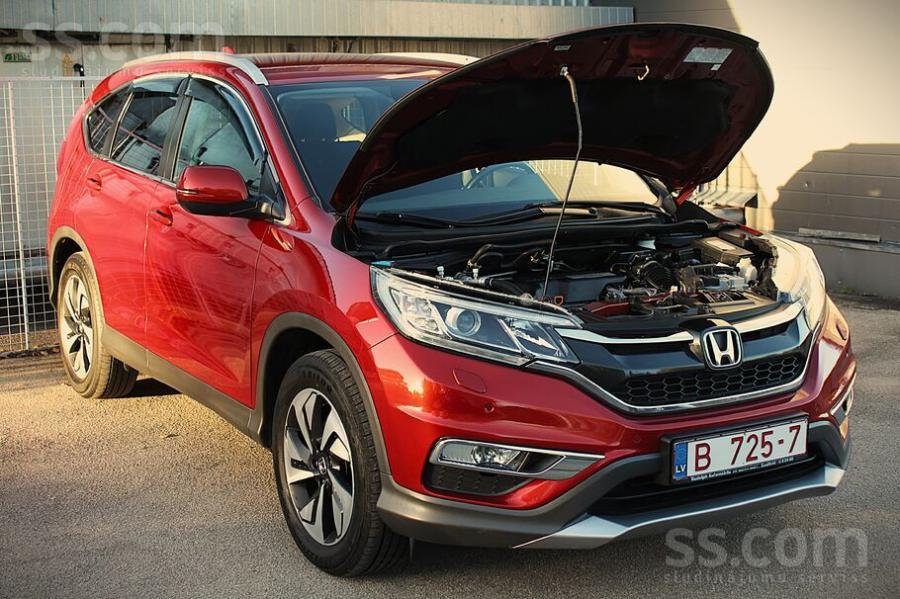 Sarkans Honda CR-V 2017 Rīga, ar dzinēja tilpumu 1.60 L un nobraukumu 0 tūkst. km par 14790 €, foto 35 vietnē AUTOMOTO.COM.LV