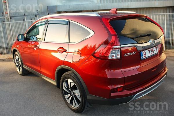 Sarkans Honda CR-V 2017 Rīga, ar dzinēja tilpumu 1.60 L un nobraukumu 0 tūkst. km par 14790 €, foto 3 vietnē AUTOMOTO.COM.LV