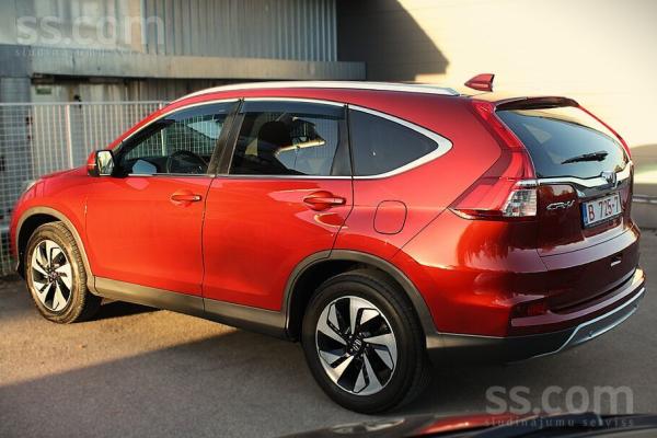 Sarkans Honda CR-V 2017 Rīga, ar dzinēja tilpumu 1.60 L un nobraukumu 0 tūkst. km par 14790 €, foto 5 vietnē AUTOMOTO.COM.LV