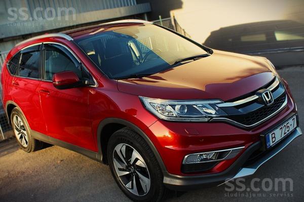 Sarkans Honda CR-V 2017 Rīga, ar dzinēja tilpumu 1.60 L un nobraukumu 0 tūkst. km par 14790 €, foto 9 vietnē AUTOMOTO.COM.LV