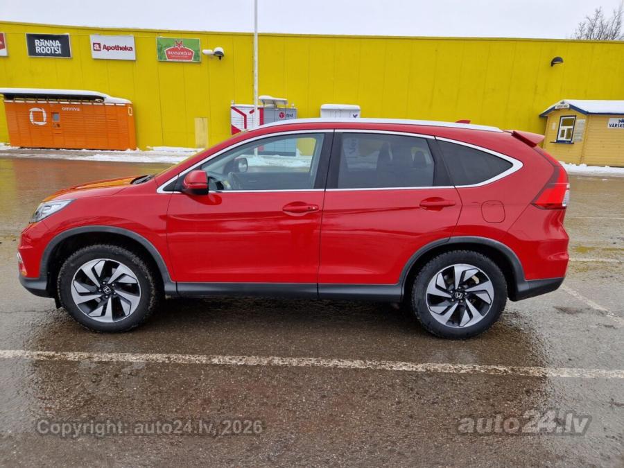 Red Honda CR-V 2018 in Tallinn, with an engine capacity of 1.60 L and mileage of 276 thousand km for 14000 €, photo 4 on AUTOMOTO.COM.LV