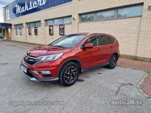 Sarkans Honda CR-V 2018 Tallina, ar dzinēja tilpumu 2.00 L un nobraukumu 120 tūkst. km par 15300 €, foto  vietnē AUTOMOTO.COM.LV