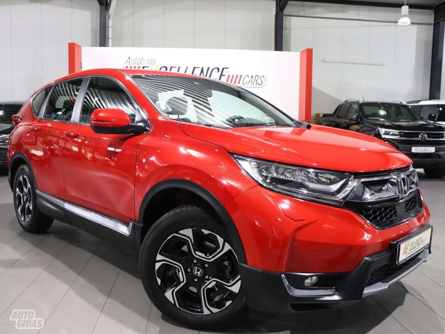 Sarkans Honda CR-V 2019 Kauņa, ar dzinēja tilpumu 1.50 L un nobraukumu 86 tūkst. km par 24917 €, foto 2 vietnē AUTOMOTO.COM.LV
