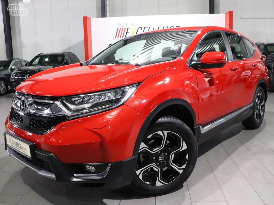 Sarkans Honda CR-V 2019 Kauņa, ar dzinēja tilpumu 1.50 L un nobraukumu 86 tūkst. km par 24917 €, foto 4 vietnē AUTOMOTO.COM.LV
