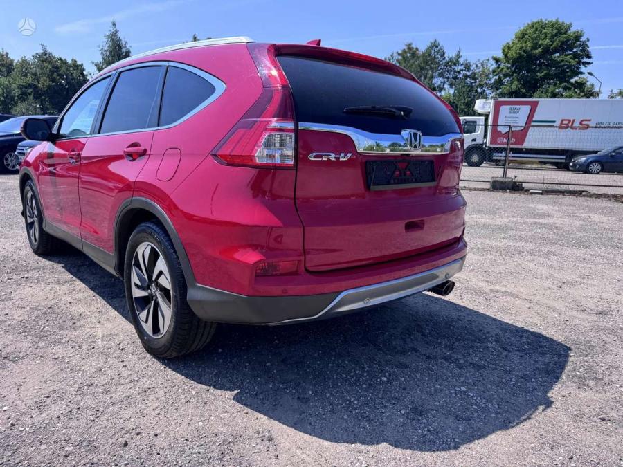 Sarkans Honda CR-V 2019 Alīta, ar dzinēja tilpumu 1.60 L un nobraukumu 243 tūkst. km par 13900 €, foto 17 vietnē AUTOMOTO.COM.LV