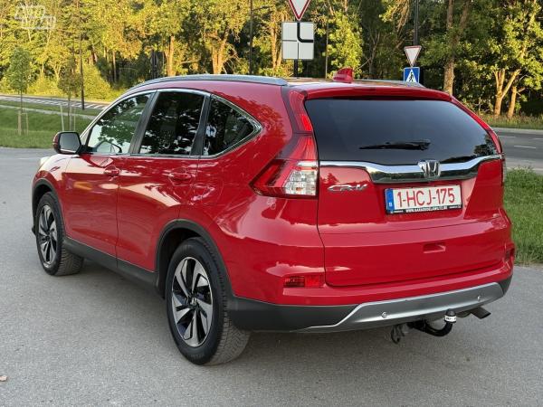 Sarkans Honda CR-V 2019 Alīta, ar dzinēja tilpumu 1.60 L un nobraukumu 210 tūkst. km par 13700 €, foto 5 vietnē AUTOMOTO.COM.LV