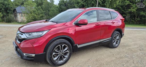 Red Honda CR-V 2021 in Kelme, with an engine capacity of 2.00 L and mileage of 35 thousand km for 23499 €, photo 3 on AUTOMOTO.COM.LV