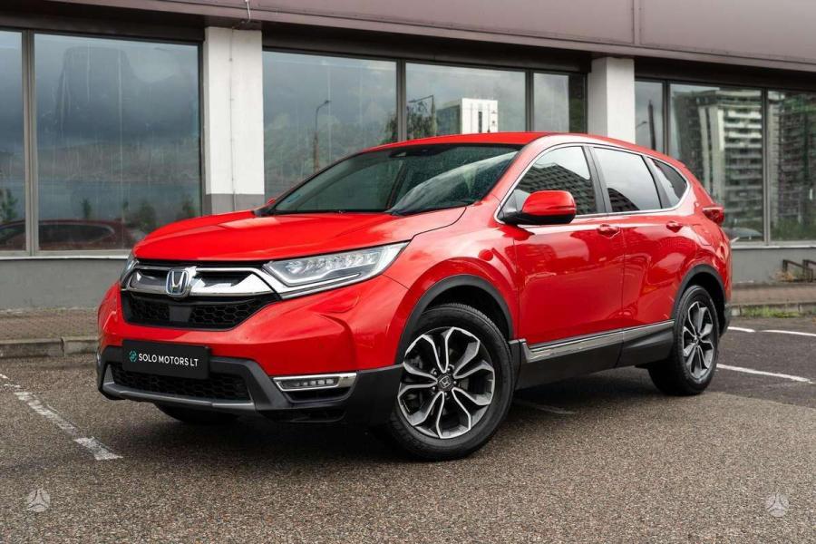 Sarkans Honda CR-V 2021 Viļņa, ar dzinēja tilpumu 1.99 L un nobraukumu 54 tūkst. km par 22750 €, foto 1 vietnē AUTOMOTO.COM.LV
