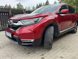 Sarkans Honda CR-V 2022 Rīga, ar dzinēja tilpumu 2.00 L un nobraukumu 50 tūkst. km par 33150 €, foto  vietnē AUTOMOTO.COM.LV