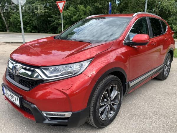 Red Honda CR-V 2022 in Ogre, with an engine capacity of 2.00 L and mileage of 62 thousand km for 26700 €, photo 3 on AUTOMOTO.COM.LV