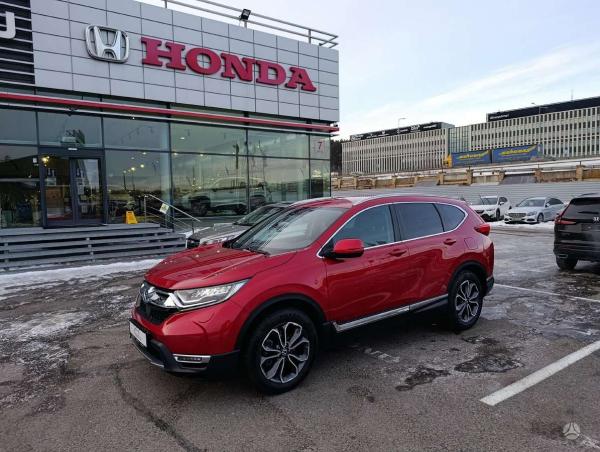 Sarkans Honda CR-V 2023 Viļņa, ar dzinēja tilpumu 1.99 L un nobraukumu 52 tūkst. km par 29550 €, foto 2 vietnē AUTOMOTO.COM.LV