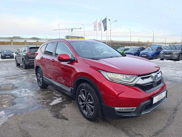 Sarkans Honda CR-V 2023 Viļņa, ar dzinēja tilpumu 1.99 L un nobraukumu 52 tūkst. km par 29550 €, foto 3 vietnē AUTOMOTO.COM.LV