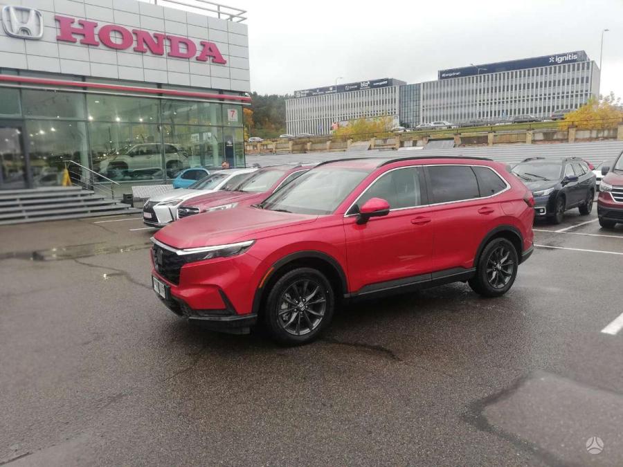 Sarkans Honda CR-V 2025 Viļņa, ar dzinēja tilpumu 1.99 L un nobraukumu 65 tūkst. km par 47800 €, foto 1 vietnē AUTOMOTO.COM.LV